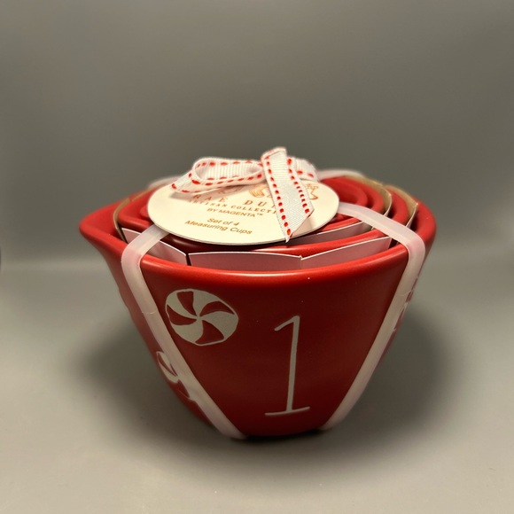 Rae Dunn | Holiday | Rae Dunn Red Peppermint Christmas Winter Holiday ...